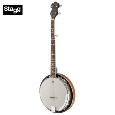 Stagg BJM30 LH 5-String Bluegrass Banjo - LEFT HAND with REMO Heads | eBay