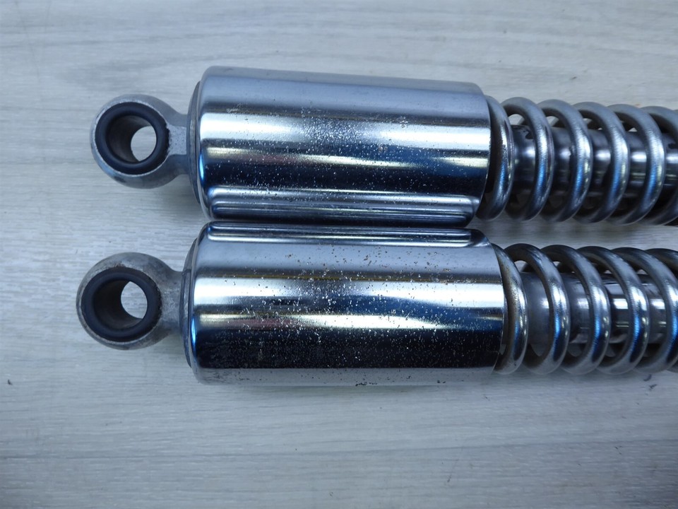 1973 Honda CB350 Twin H1150) left and right rear shocks suspensions ...