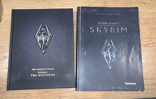 The Elder Scrolls V Skyrim Official Game Guide Book Bethesda The Skyrim ...