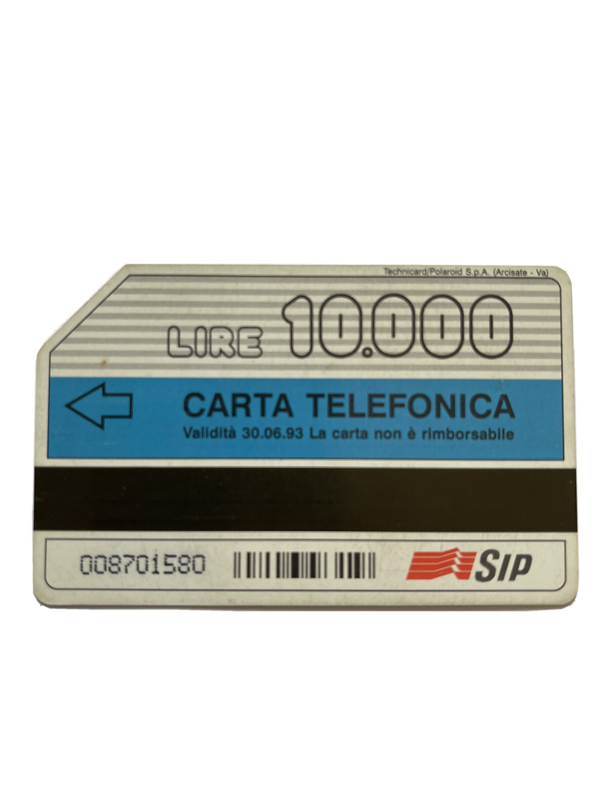 Scheda telefonica RARA SIP CARTA INFINITA | eBay