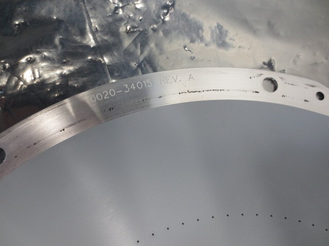 AMAT 0020-34015 GAS DISRIBUTION PLATE, 101 HOLE ON 8.5", 111684 | eBay