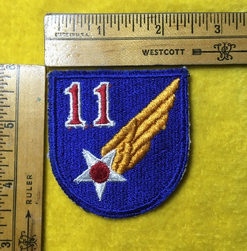 NANEE-B) WW II US ARMY 11TH AIR FORCE ,CUT EDGE SSI SLEEVE PATCH, NO GLOW,B13-39 | eBay