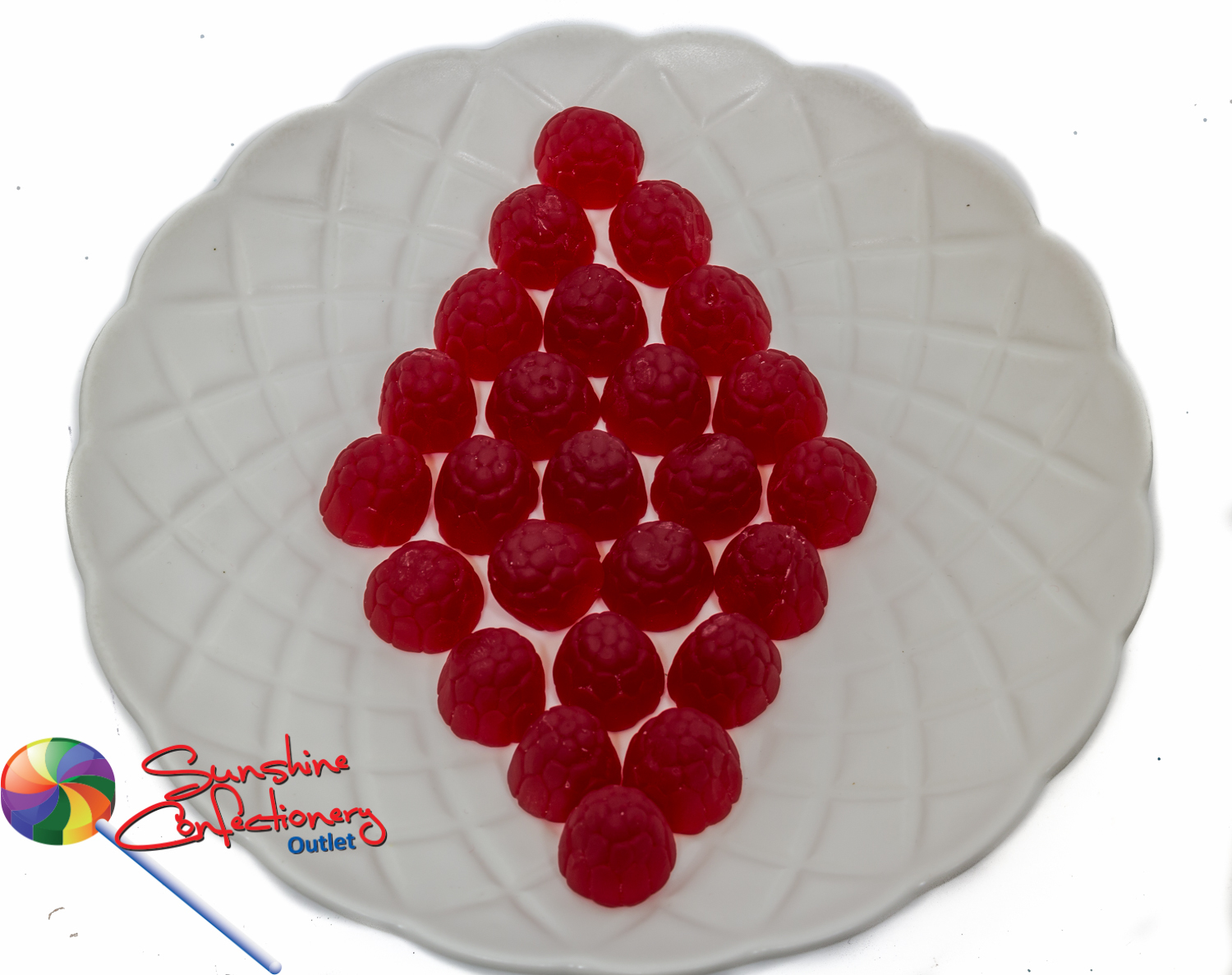Allen's - Ripe Raspberries Gummy Lollies - 300 Grams Allens Party ...