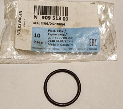 New OEM Genuine VW Audi Engine Oil Sump Windage Tray O Ring Seal N-909 ...