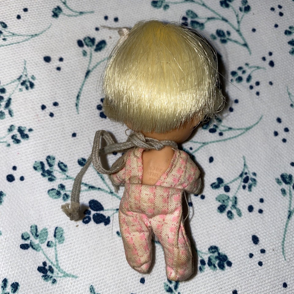 Vintage Liddle Kiddles LIDDLE DIDDLE Doll Baby Crib Beads Mattel 1965 ...