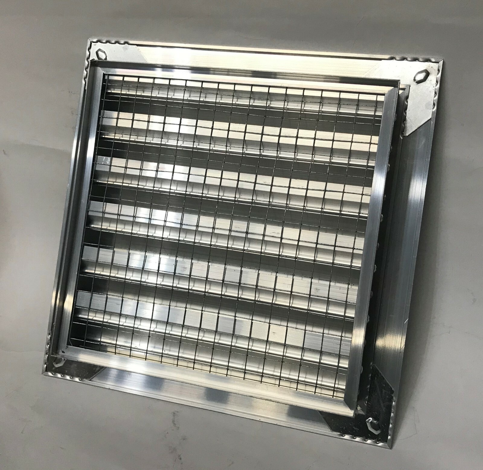 External Weather Louvre, Ventilation, Ducting, Bird Mesh, Wall louvre ...