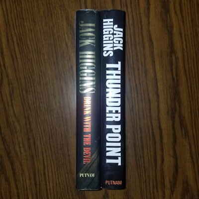 2 Hardcover Jack Higgins books | eBay