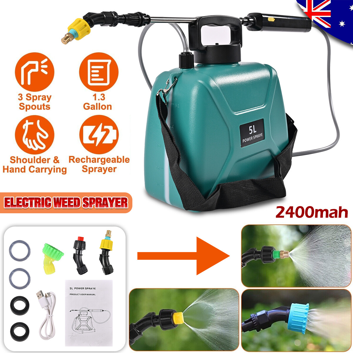 Battery Powered Weed Sprayer Amazon.com : AGRICAS 15.85 Gal Battery