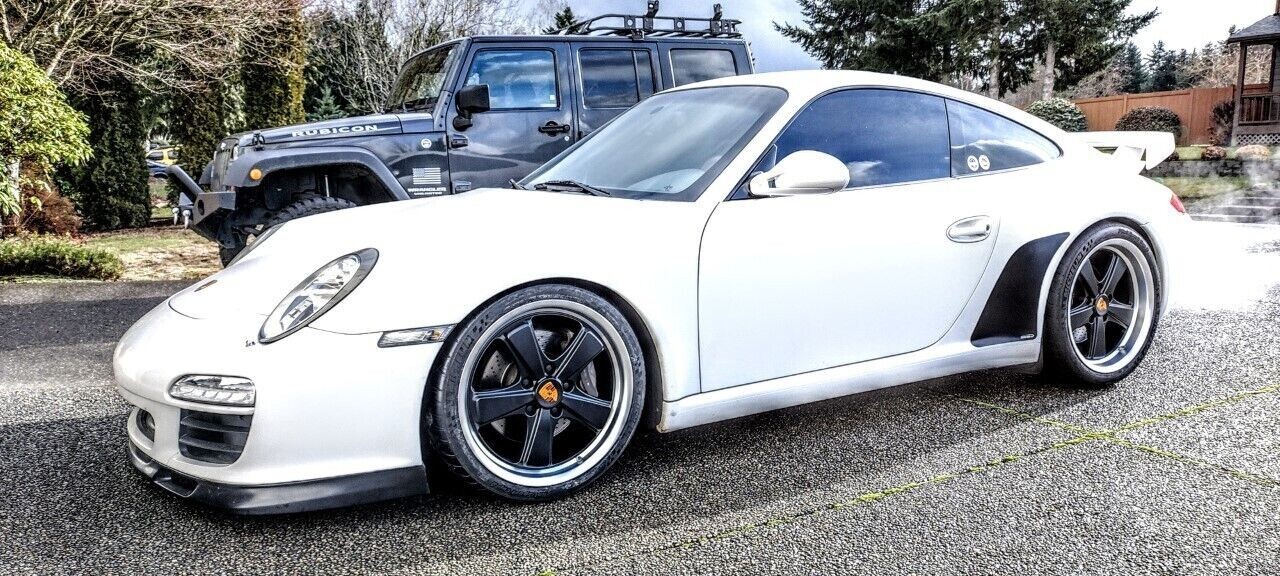 PORSCHE FUCHS WHEEL SET 996 997 19 X 8.5 ET55 19 x 11 ET50 FACE SATIN ...