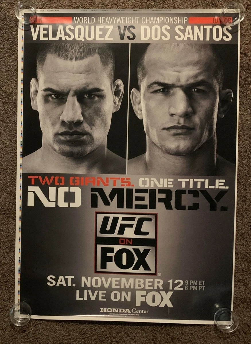 Cain Velasquez Vs Junior Dos Santos Poster