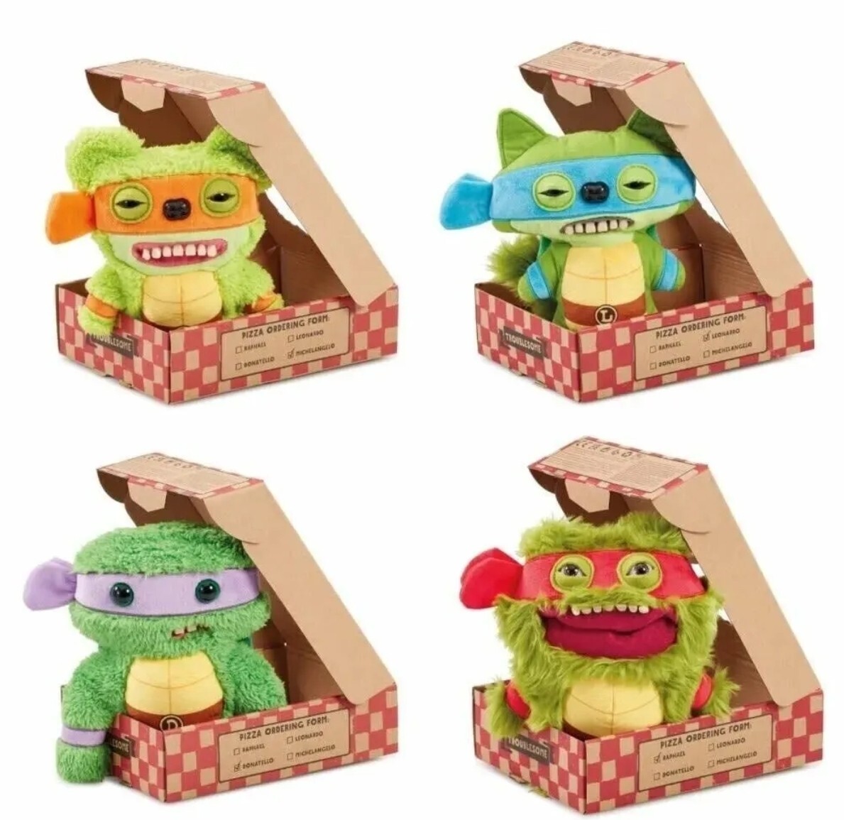 2024 FUGGLER TEENAGE MUTANT NINJA TURTLES FULL SET LIMITED EDITION TMNT ...