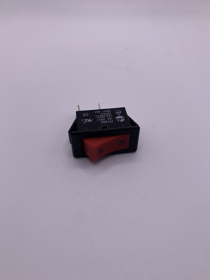 NEW Kedu HY35C Rocker Switch 2 Contacts Red & Black GENUINE OEM | eBay