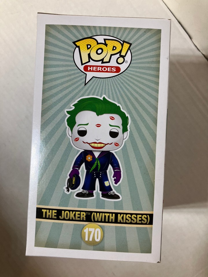 Funko Pop! DC Comics The Joker Kisses DC Bombshells #170 Hot Topic ...