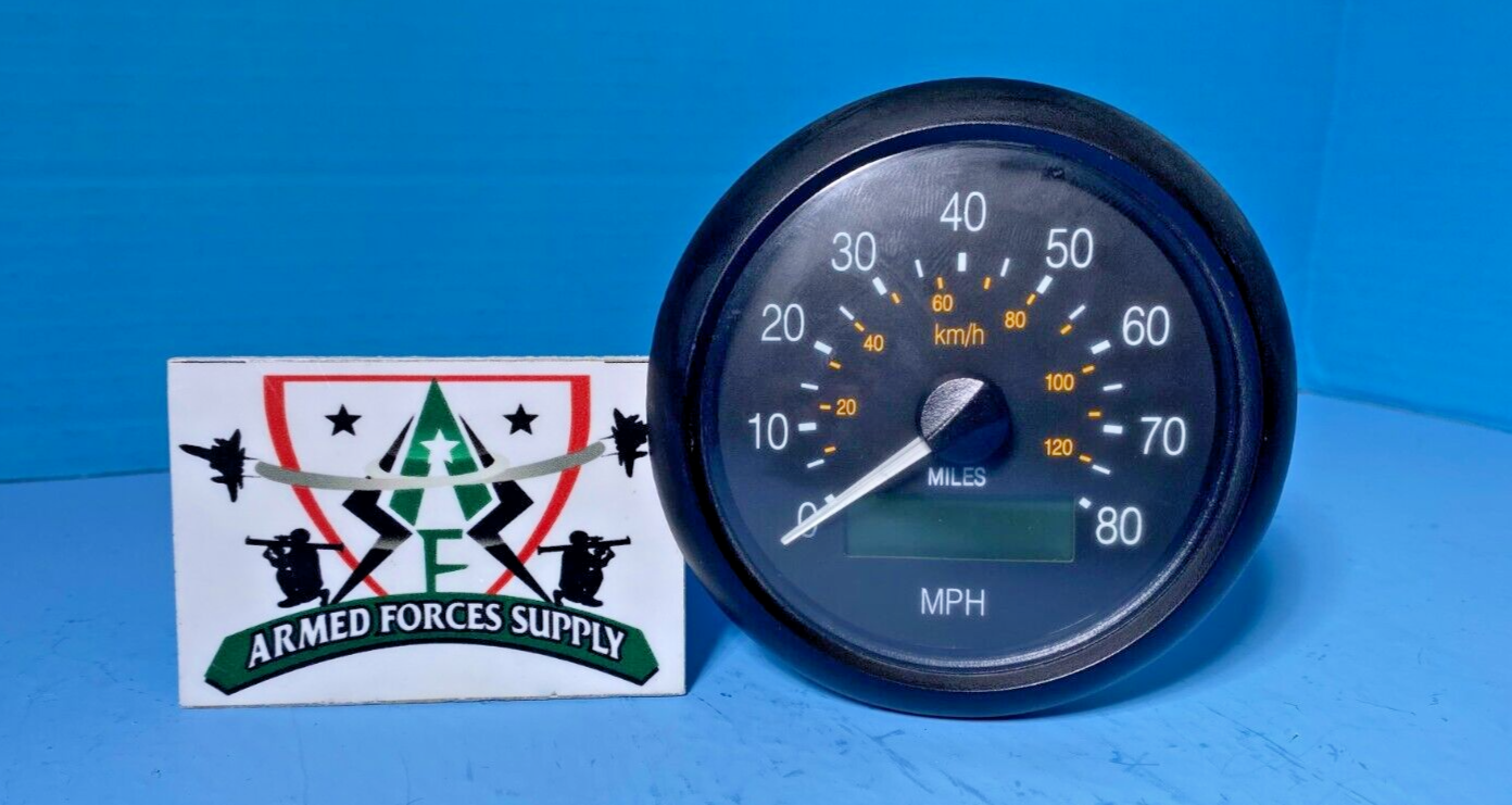 FMTV BAE MEDALLION INSTRUMENT SYSTEMS SPEEDOMETER 19207 SOCN 003G7 5 ...