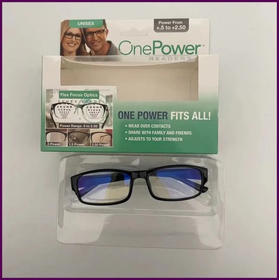 Multifocal Reading Glasses Focus Auto Adjusting Optic One Power Readers ...