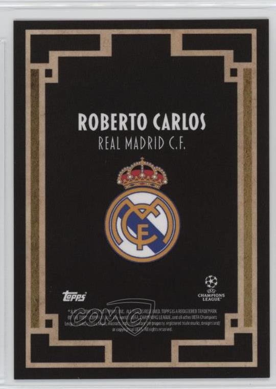 2021-22 Topps Deco UCL Legends Roberto Carlos | eBay