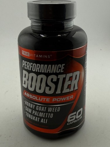 TRUE VITAMINS Performance Booster for Men - 60 Capsules - | eBay
