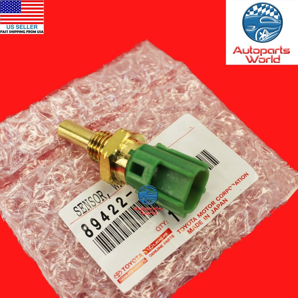 NEW GENUINE OEM TOYOTA LEXUS ENGINE COOLANT WATER TEMP SENSOR 89422 ...