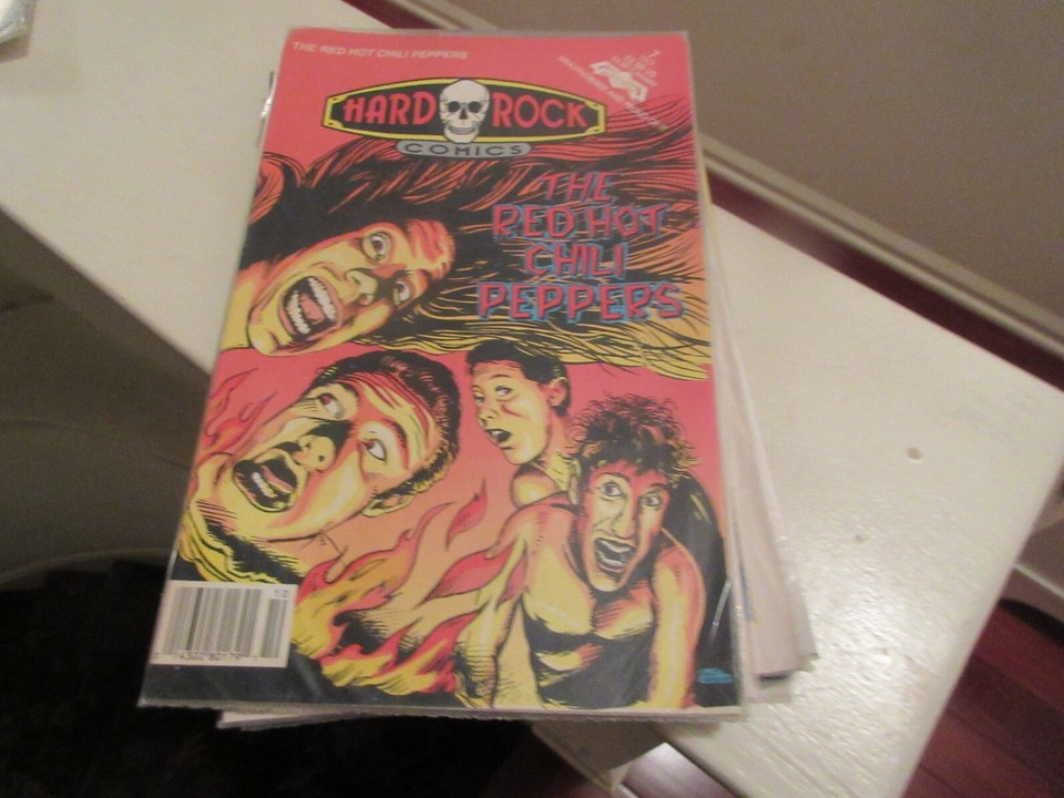 Hard Rock Comics #7 Red Hot Chili Peppers - Revolutionary Comics 1992 ...