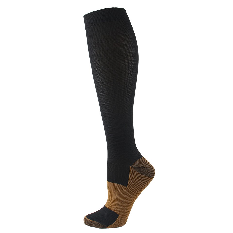 Compression Socks Stockings Womens Mens Knee High Medical 20-30 mmHG S ...