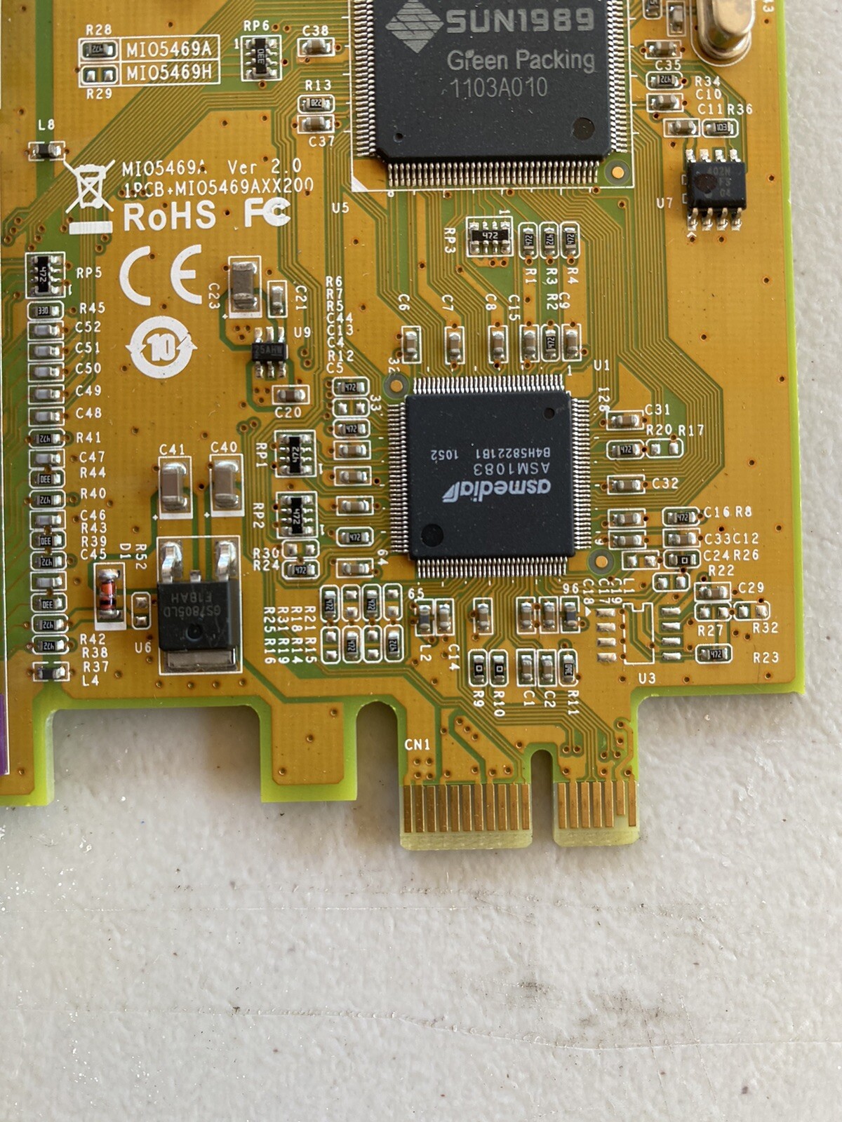 (1PC) New Sunix Dell 0GP385 Interface card RK-6669 CN-0GP385-13740-173 ...