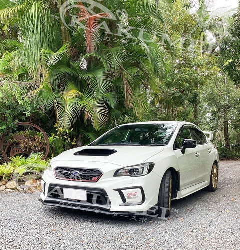 Kakumei Bezel Fog Lamp Cover FIT 2018-2021 Subaru WRX STI Magnetite ...