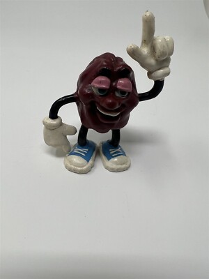 Vintage California Rasin Rubber Figure White Glove Pointing 1997 90s ...