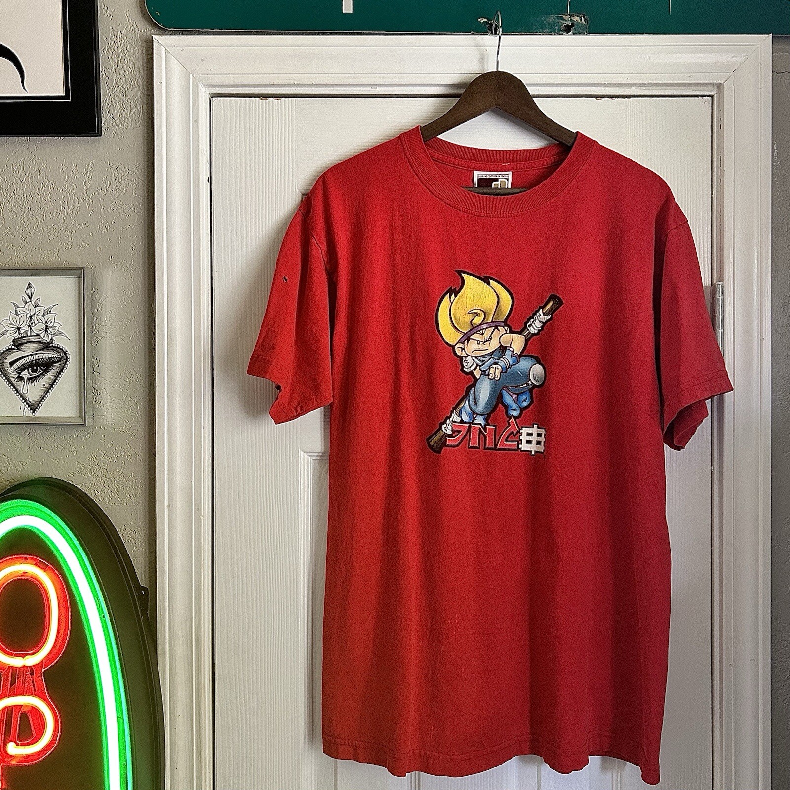 Vintage Jnco Shirt Anime Character - Gem