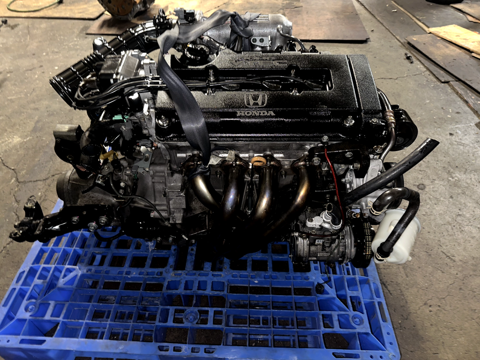 JDM Honda Integra B16A SIR VTEC 1.6L Engine Long Block 5-Speed Manual ...
