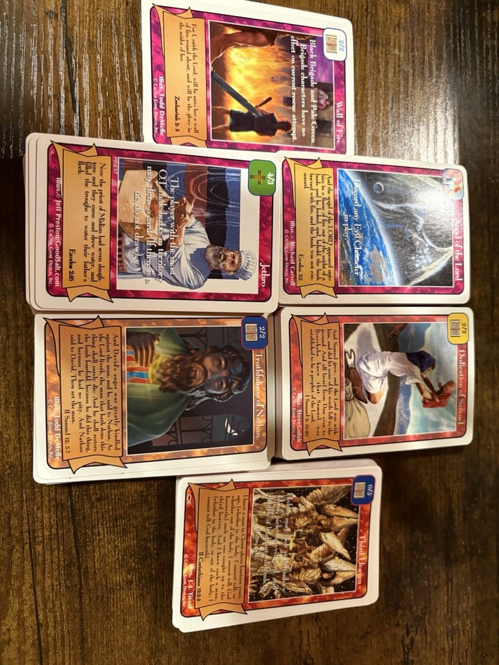 Lot of ~150 Redemption Trading Cards CCG TCG Christian Card Game | eBay