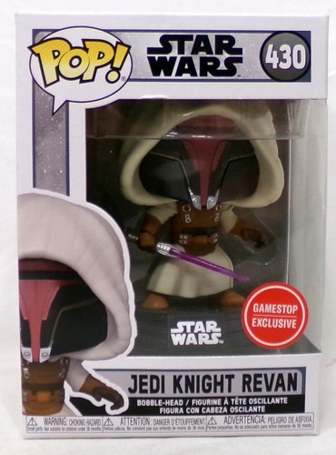 Funko Pop! Star Wars Gaming Greats 430 Jedi Knight Revan Gamestop ...