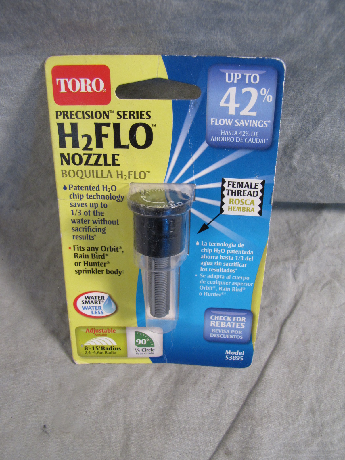 Toro Precision Series H2FLO Nozzle w/ Female Thread 53895 NEW | eBay