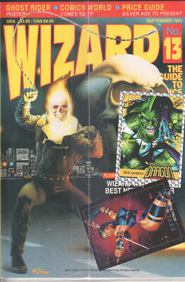 Wizard Magazine #13 September 1992 Sealed with Cards | eBay