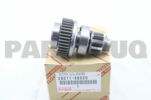2801166020 Genuine Toyota CLUTCH SUB-ASSY, STARTER 28011-66020 | eBay