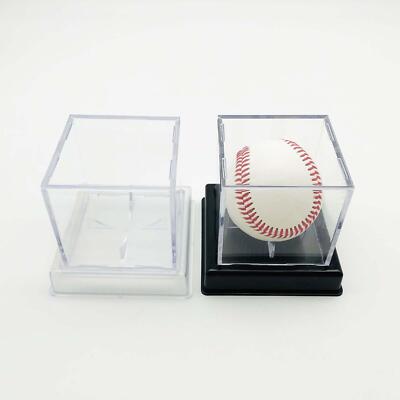 Clear Baseball Box Baseball Holder Acrylic Storage Box 8cm Showcase ...