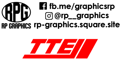 Pair of TTE Stickers JDM Retro Rally Racing Track Race Car | eBay UK