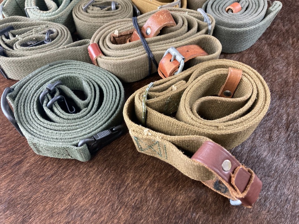 LOT of 9 Slings and Straps, Canvas Rifle and Carbine Slings, Lot #2 | eBay