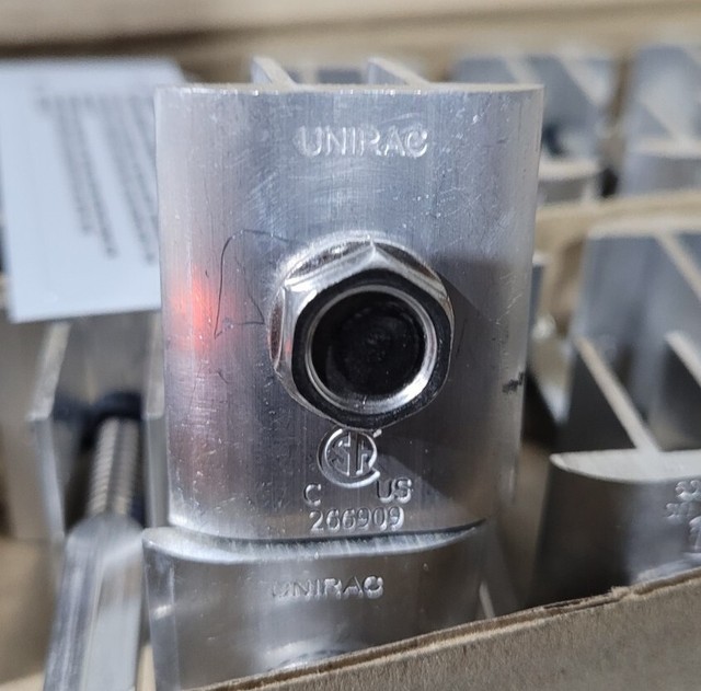 Unirac Universal AF Mid Clamp Mill 302045M for sale online | eBay