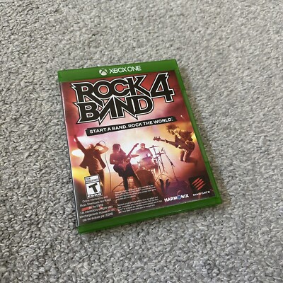 Rock Band 4 Microsoft Xbox One Music Video Game 600291222619 | eBay