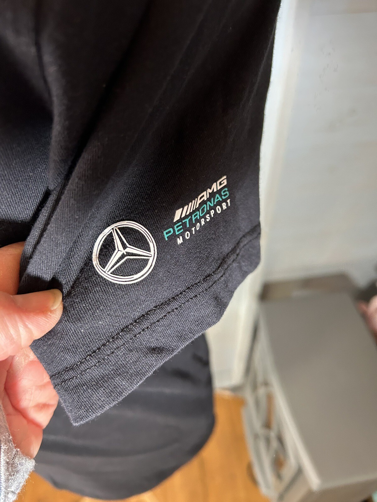 Mercedes Petronas AMG Black F1 Lewis Hamilton 44 T-Sh… - Gem