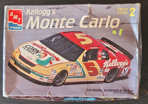 1995 AMT ERTL 1:25 TERRY LABONTE KELLOGG'S MONTE CARLO MODEL KIT #8187 ...