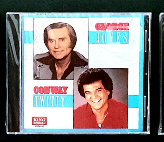 Choice of MORE THAN SHOWN: George Jones, Pitney, Conway Twitty Cds! NEW ...