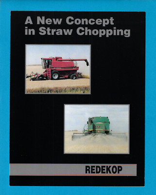 REDEKOP STRAW CHOPPERS 4 PAGE BROCHURE | eBay