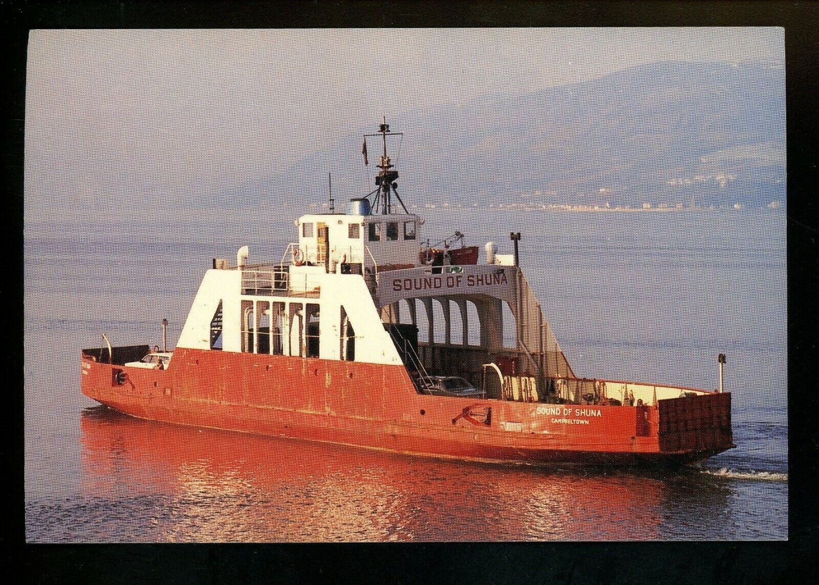 Ship postcard Chantry Classics Chrome S12 M V Sound of Shuna Western ...