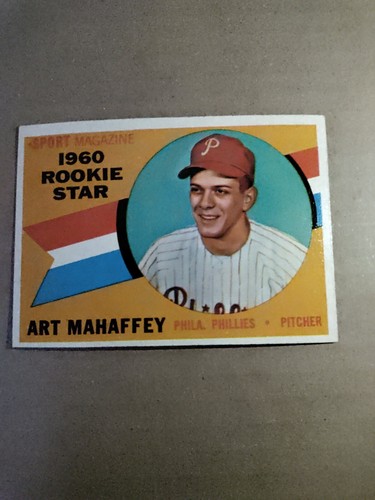1960 Topps Baseball #138 Art Mahaffey | eBay