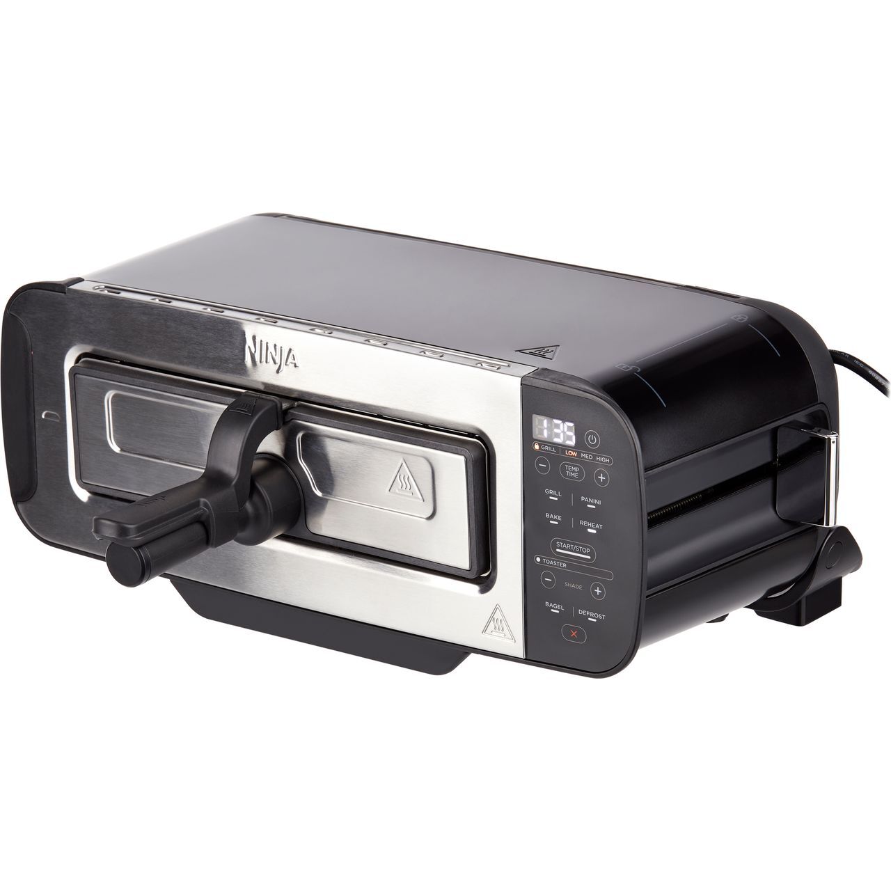 Ninja ST200UK Foodi 3-in-1 Toaster, Grill & Panini Press 2 Slice ...