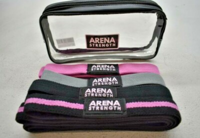 Arena Strength 3 Pack Fabric Body Bands for Workout Program Resistance ...