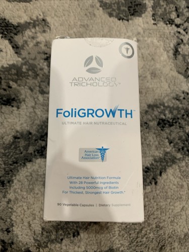 FoliGROWTH Hair Growth Supplement for Thicker Fuller Hair 90 Veg Caps ...