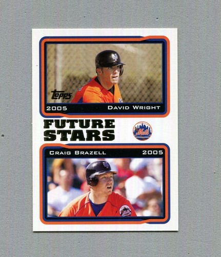 2005 Topps David Wright Craig Brazell Rookie Card #330 | eBay