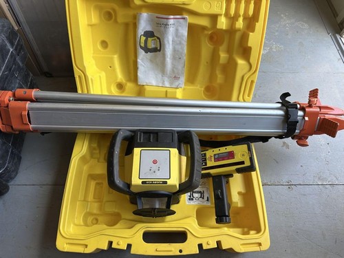 Leica Rotary Laser Level Rugby 610 Digital Receiver | eBay